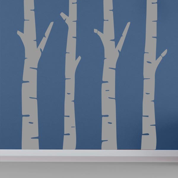 Birch Tree Wall Decal Mural | Wall Decal World